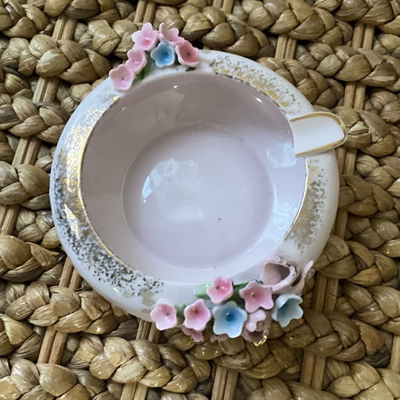 Lefton | Accents | Vintage Lefton Pink Roses Ceramic Ashtray | Poshmark